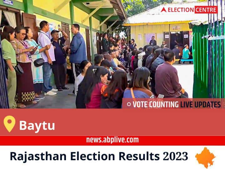 Rajasthan Elections 2023 Vote Counting Live Updates: For Baytu Constituency