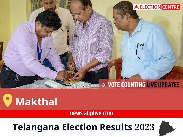 Telangana Elections 2023 Vote Counting Live Updates: For Makthal ...